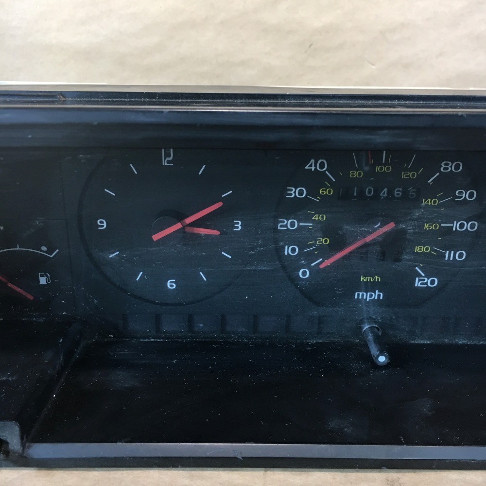 OEM 1985-1987 Volvo 740 Instrument Gauge Cluster Speedometer I348742 ...