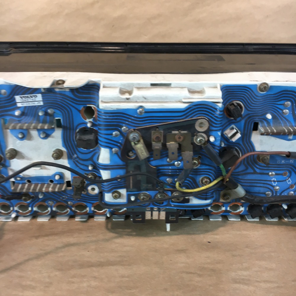 OEM 1985-1987 Volvo 740 Instrument Gauge Cluster Speedometer I348742 ...