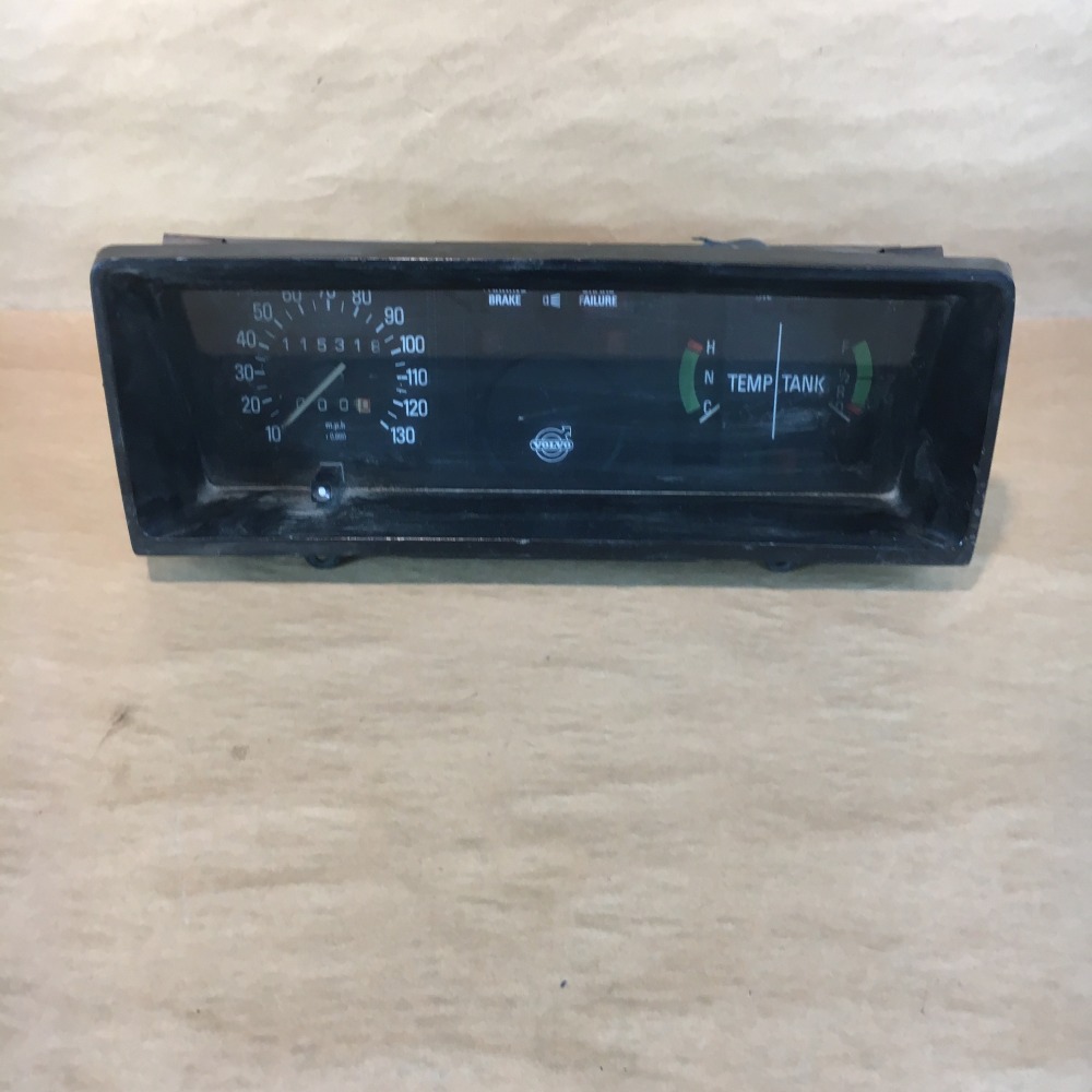 OEM 1975-1980 Volvo 240 260 Instrument Gauge Cluster Speedometer ...
