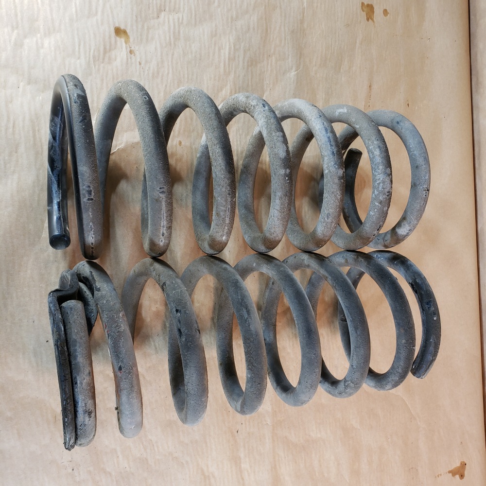 Mercedes Benz 280SE W108 Original Rear Shock Springs Set of 2 OEM - For ...