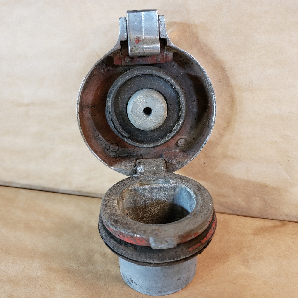 Triumph TR250 TR6 1968-76 Spitfire 1972-80 Gas Fuel Filler Cap Chrome ...