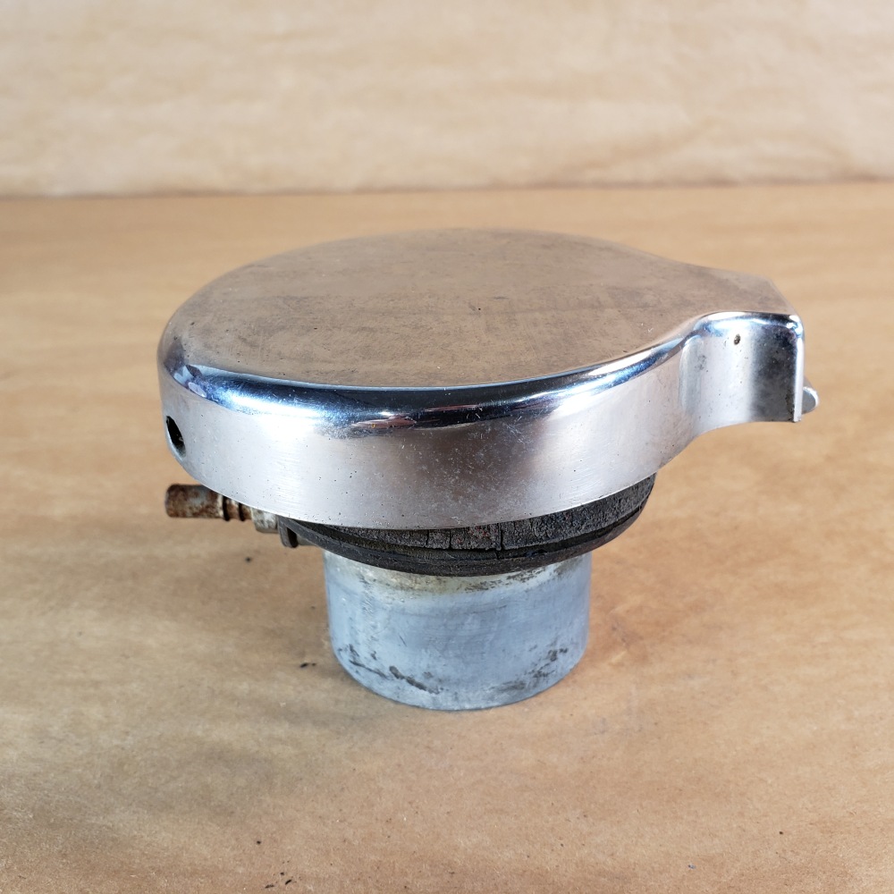 Triumph TR250 TR6 1968-76 Spitfire 1972-80 Gas Fuel Filler Cap Chrome ...