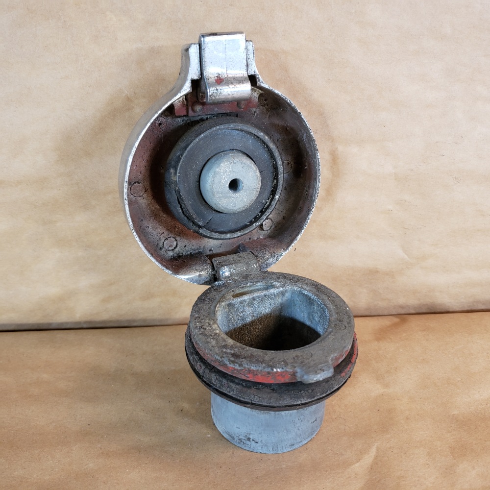 Triumph TR250 TR6 1968-76 Spitfire 1972-80 Gas Fuel Filler Cap Chrome ...