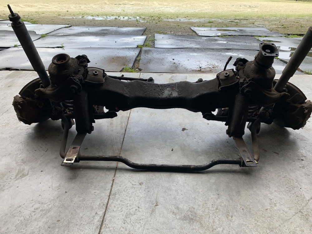 1970 Mercedes Benz 280 SE Front Suspension Sway Bar Cradle Brakes ...