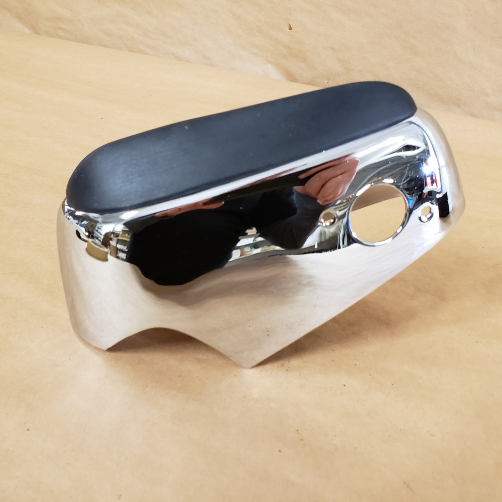 MG MGB 1970-1974 LH Left Rear Chrome Bumper Overrider NEW - For Sale ...