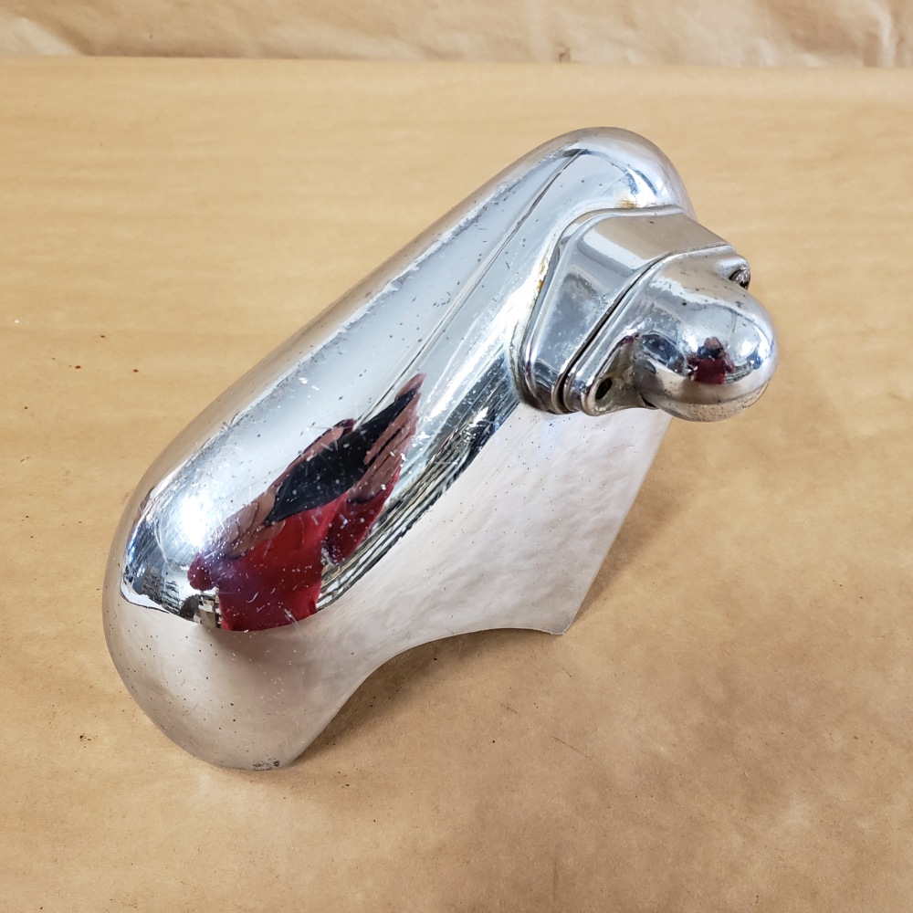 MG MGB 1962-1970 Original LH Left Rear Chrome Bumper Overrider OEM ...