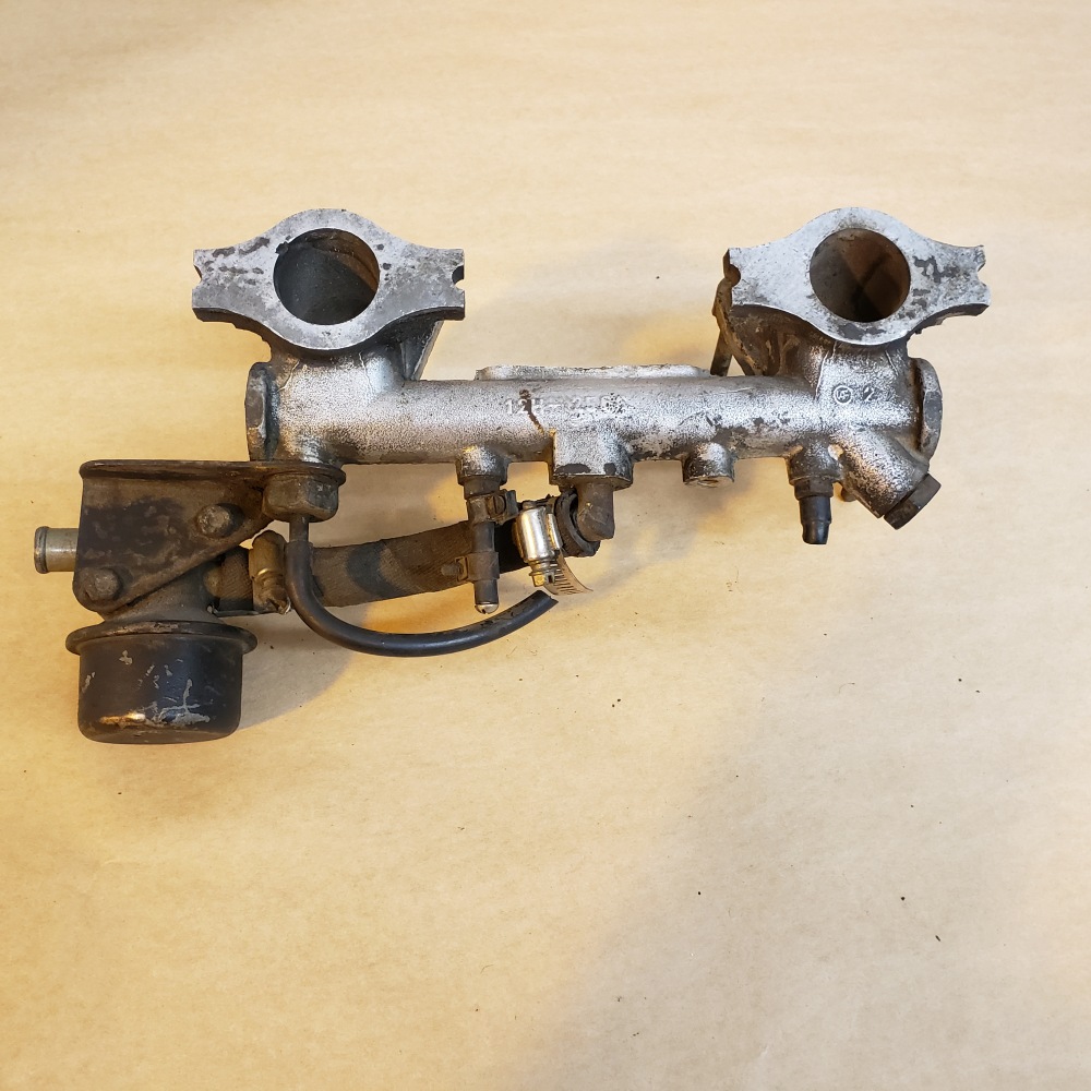 MG MGB Original Dual SU Carb Inlet Intake Manifold Mowog 12H2568 OEM ...