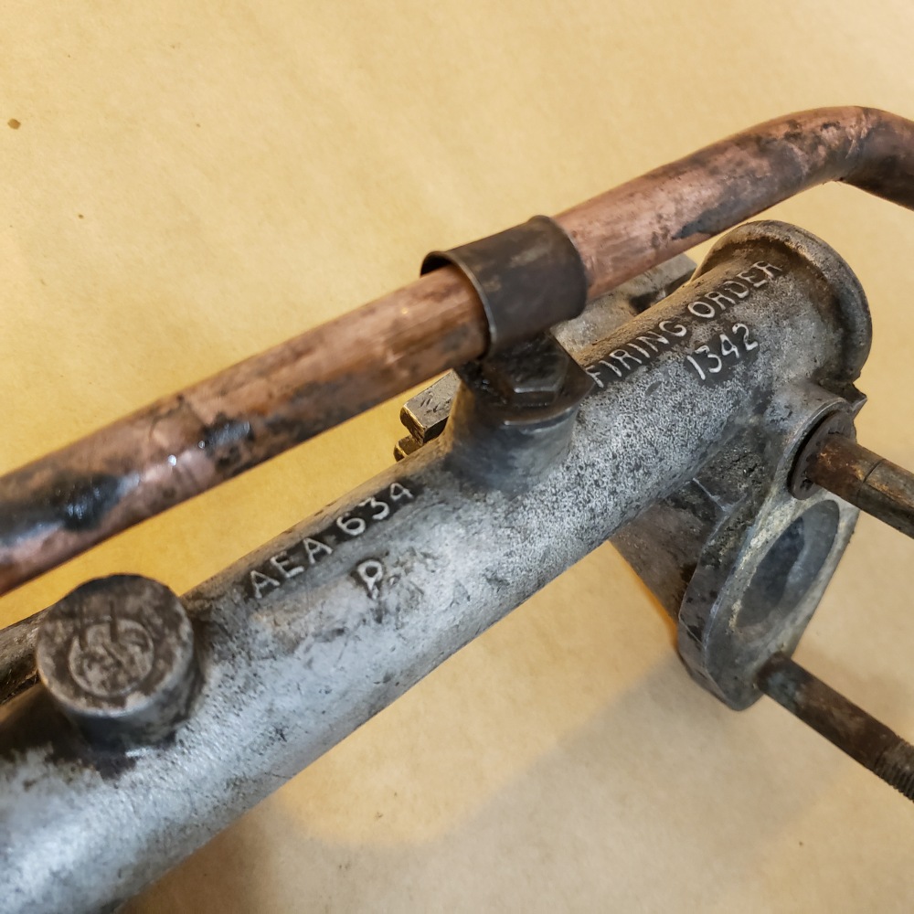 MG Midget Austin Healey Sprite 948 Original Inlet Intake Manifold ...