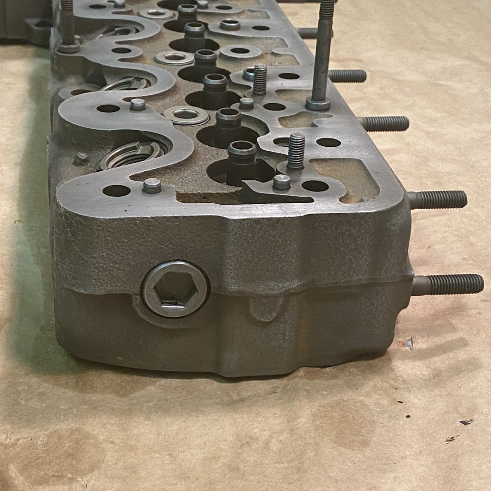 Original Mercedes-Benz OM617 W123 300D Engine Cylinder Head 617 016 00 ...