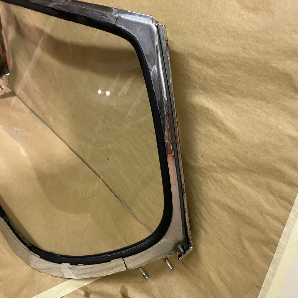 Original Sunbeam Alpine Series I Front Windscreen Windshield Frame w ...