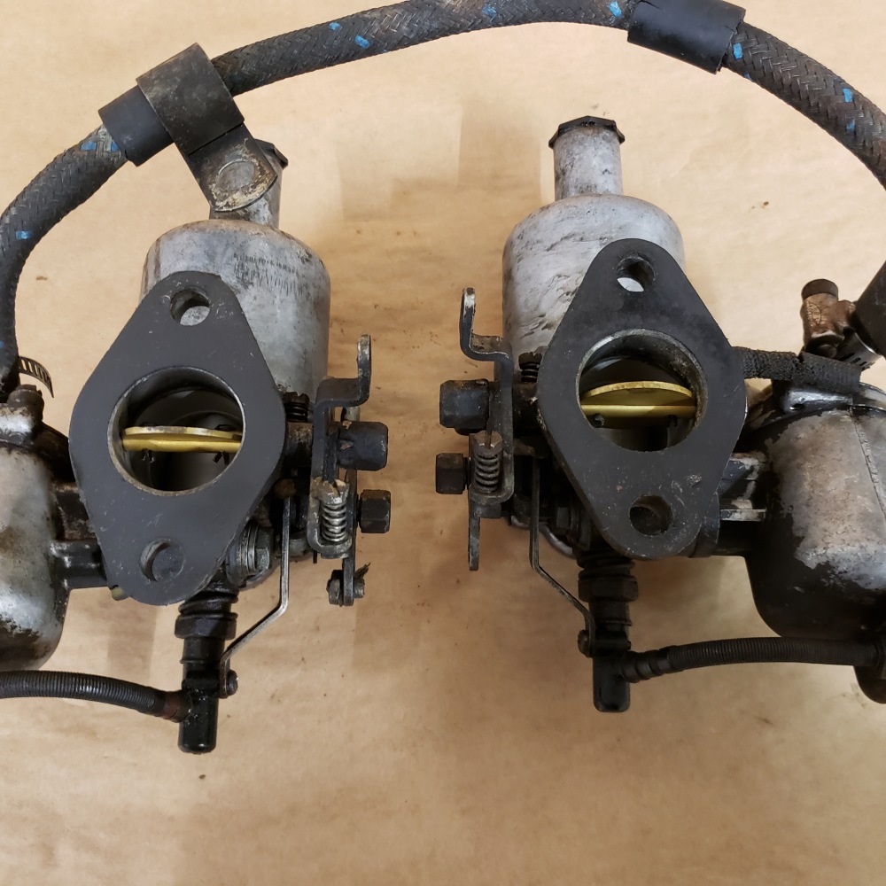 Austin Healey Sprite MG Midget 1964-68 Original SU Carburetor Set ...