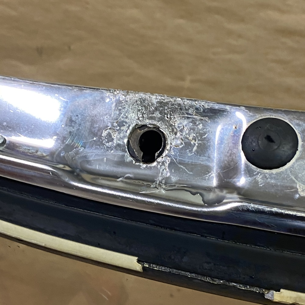 Original Triumph TR250 TR5 TR6 Front Windscreen Windshield Frame w ...