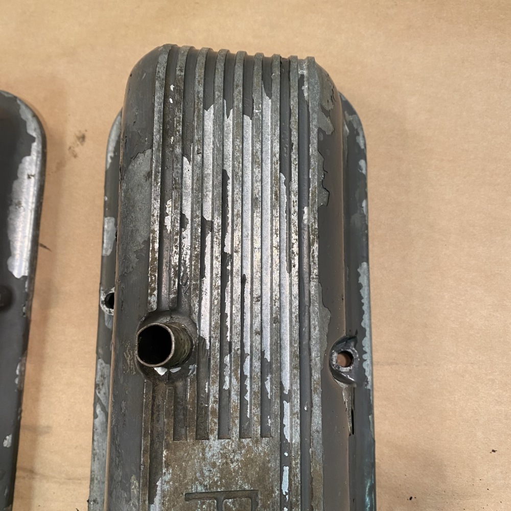 Original Land Rover Discovery Defender V8 Early Rocker Valve Cover Pair ...