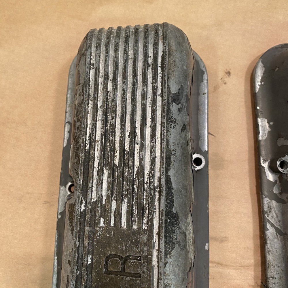 Original Land Rover Discovery Defender V8 Early Rocker Valve Cover Pair ...