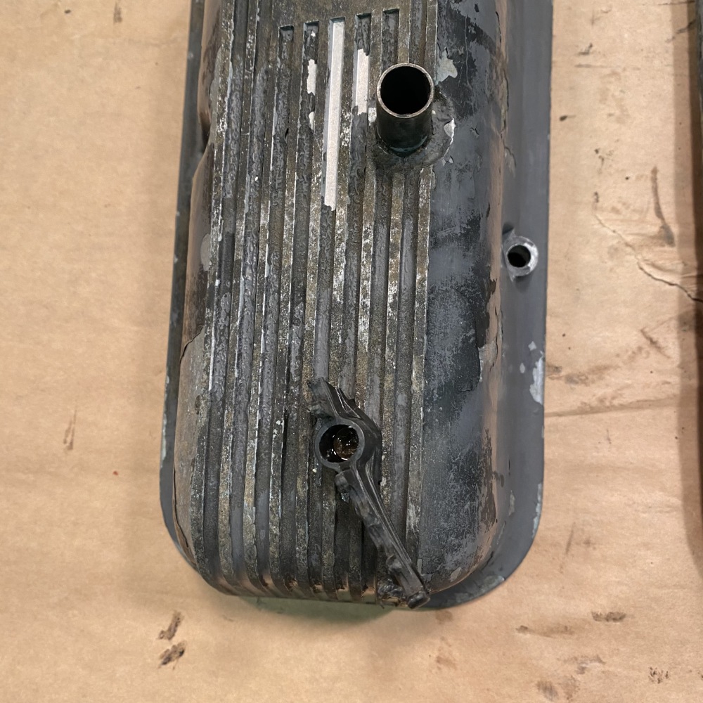 Original Land Rover Discovery Defender V8 Early Rocker Valve Cover Pair ...