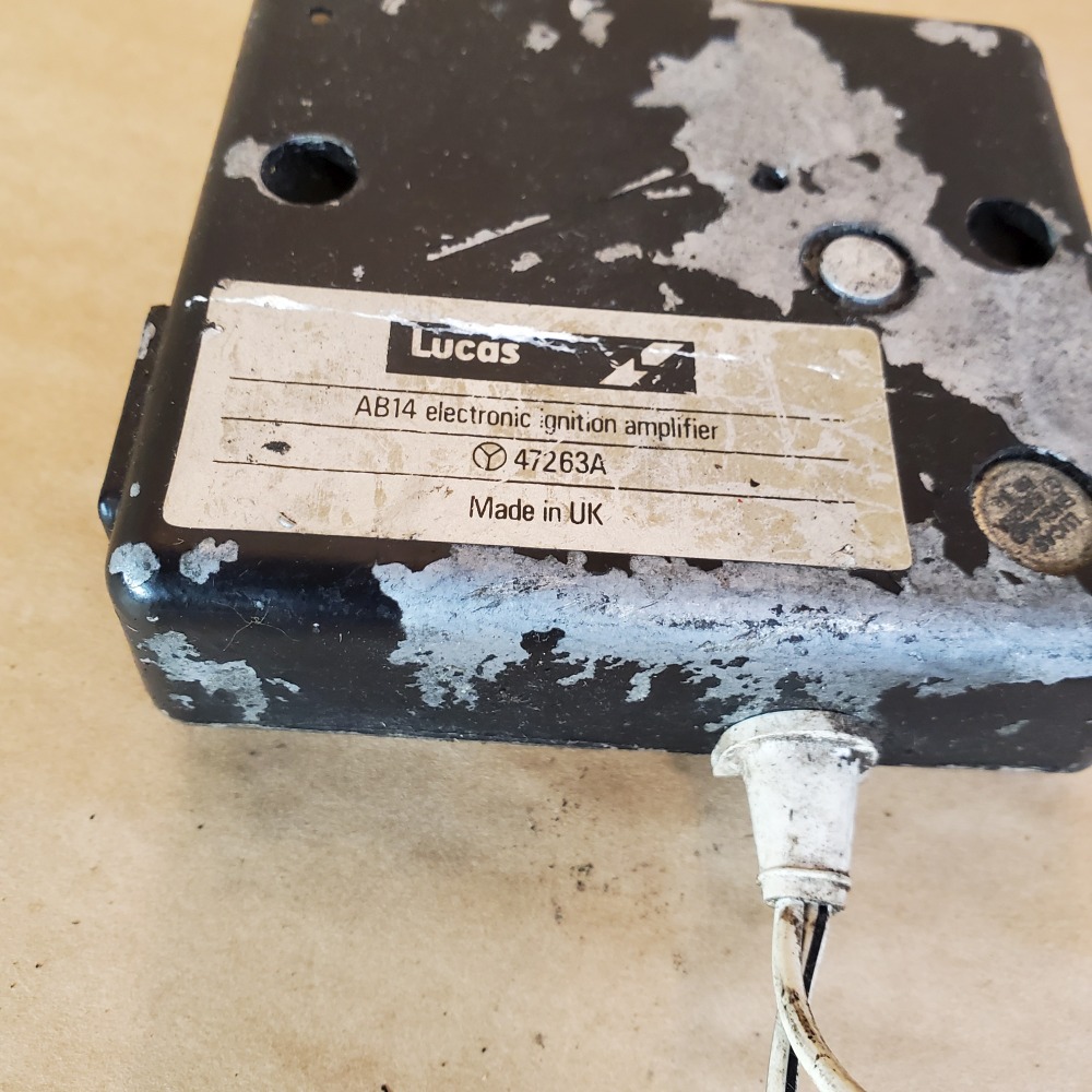 OEM Jaguar Electronic Ignition Amplifier Module Lucas AB14 47263A ...