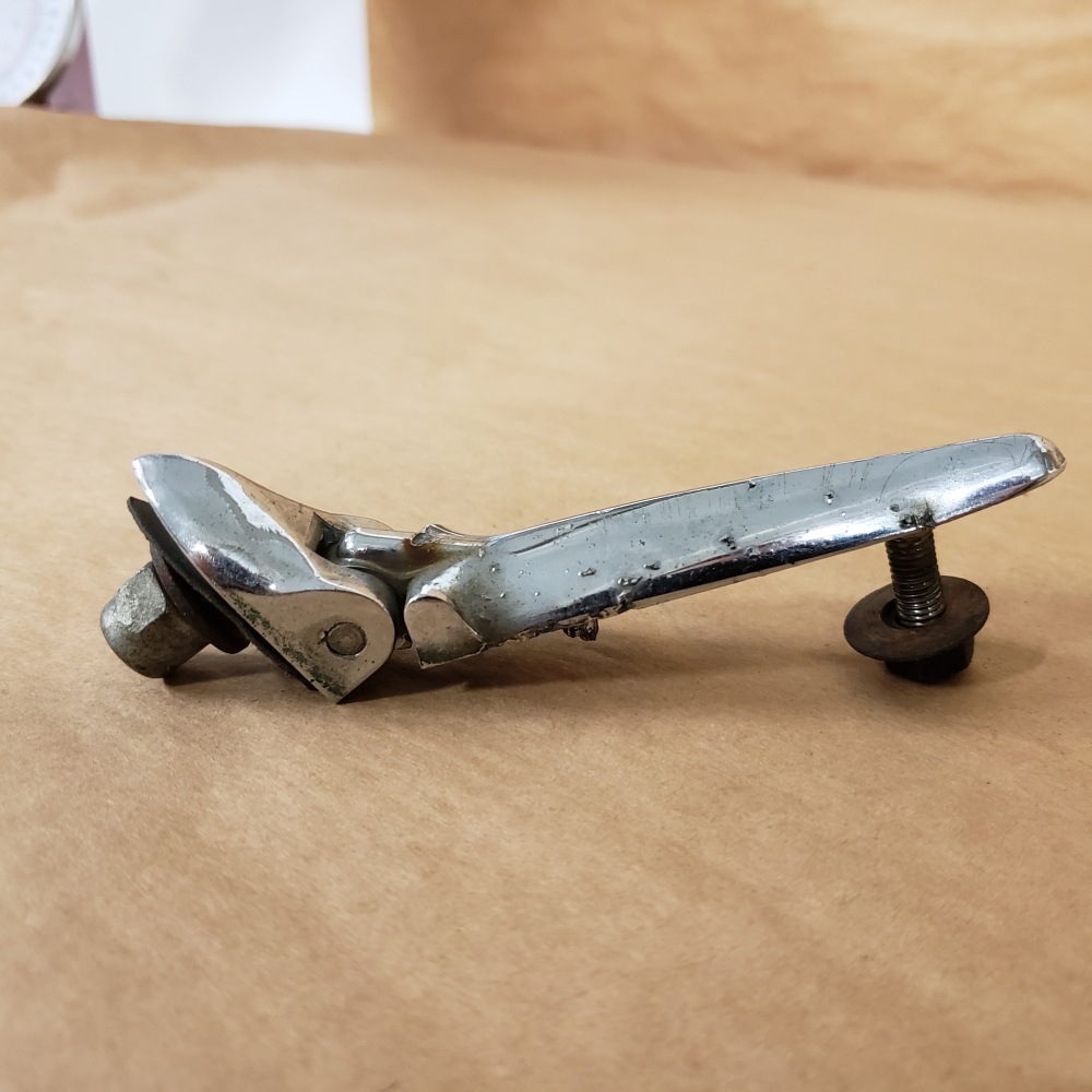 Triumph Spitfire TR4 TR4A Original Rear Trunk Boot Lid Chrome Hinge OEM ...