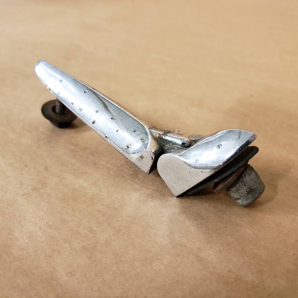 Triumph Spitfire TR4 TR4A Original Rear Trunk Boot Lid Chrome Hinge OEM ...