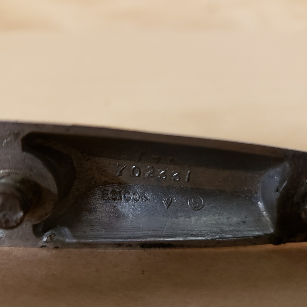 Triumph Spitfire TR4 TR4A Original Rear Trunk Boot Lid Chrome Hinge OEM ...