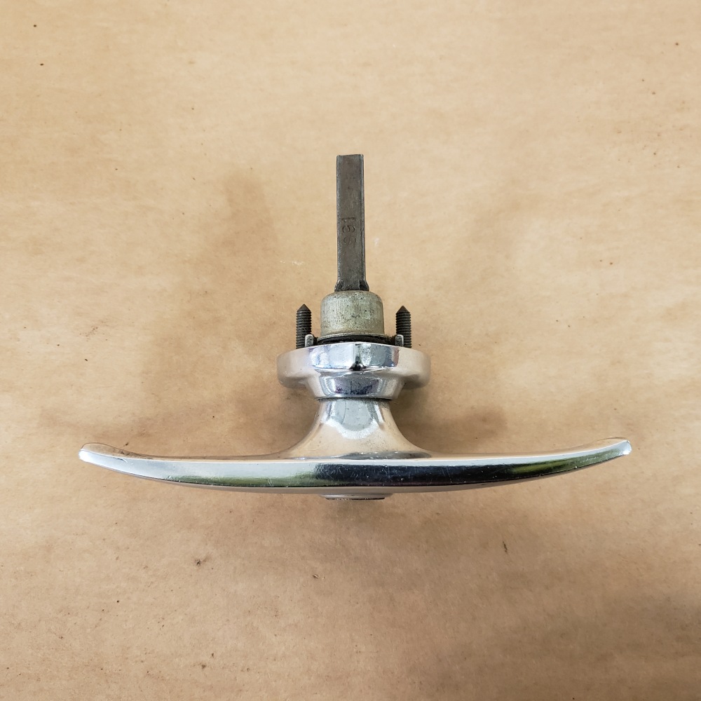 Morris Minor Original Exterior Trunk Boot Lid Chrome Handle ADA2606 ...