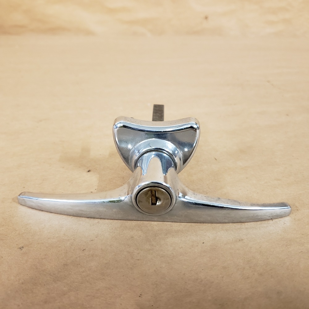 Morris Minor Original Exterior Trunk Boot Lid Chrome Handle ADA2606 ...