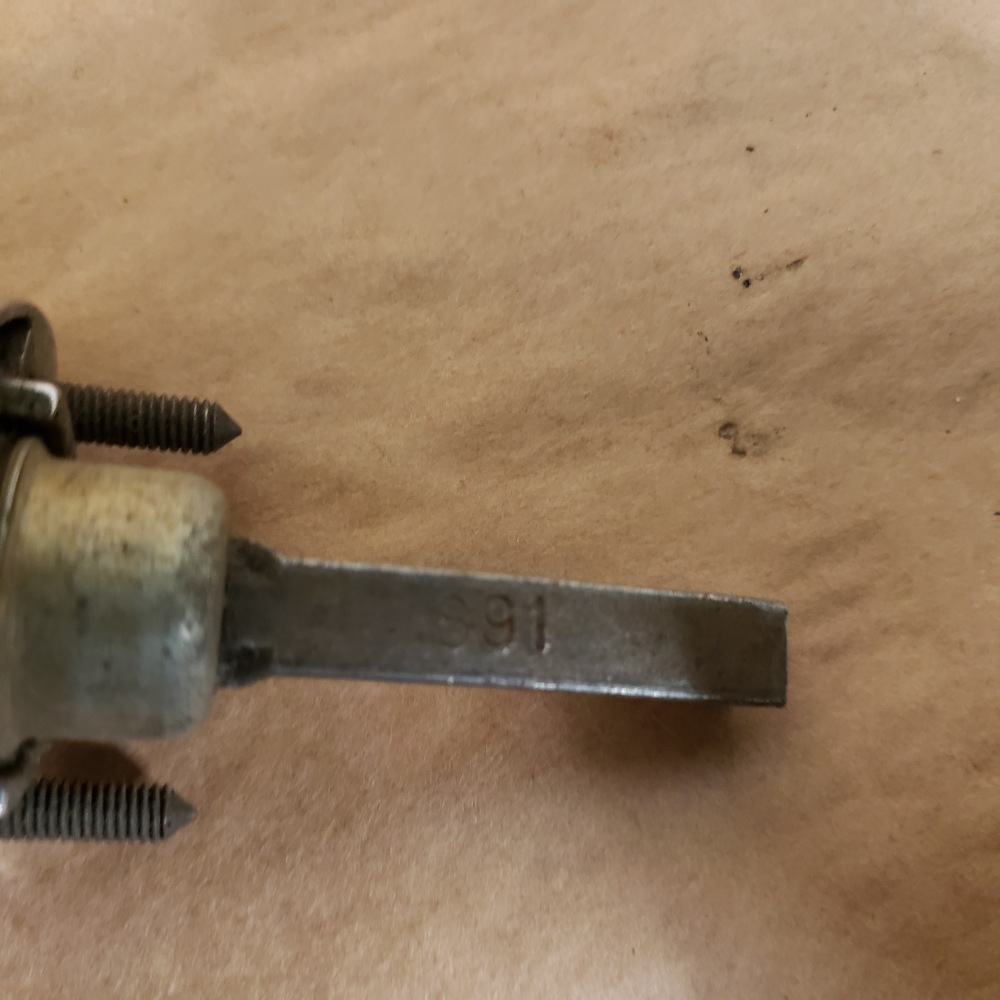 Morris Minor Original Exterior Trunk Boot Lid Chrome Handle ADA2606 ...