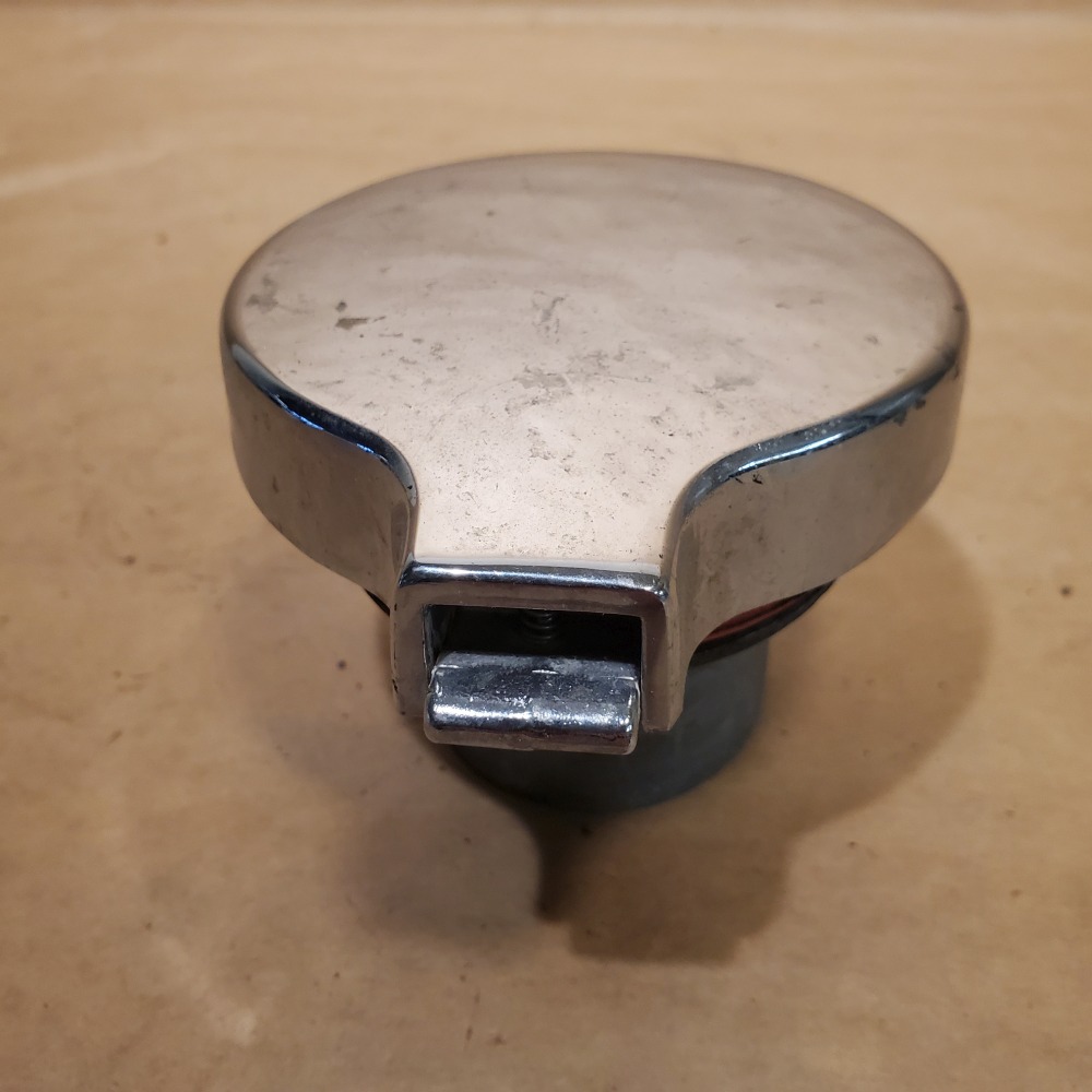 Triumph TR250 TR6 1968-76 Spitfire 1972-80 Gas Fuel Filler Cap Chrome ...