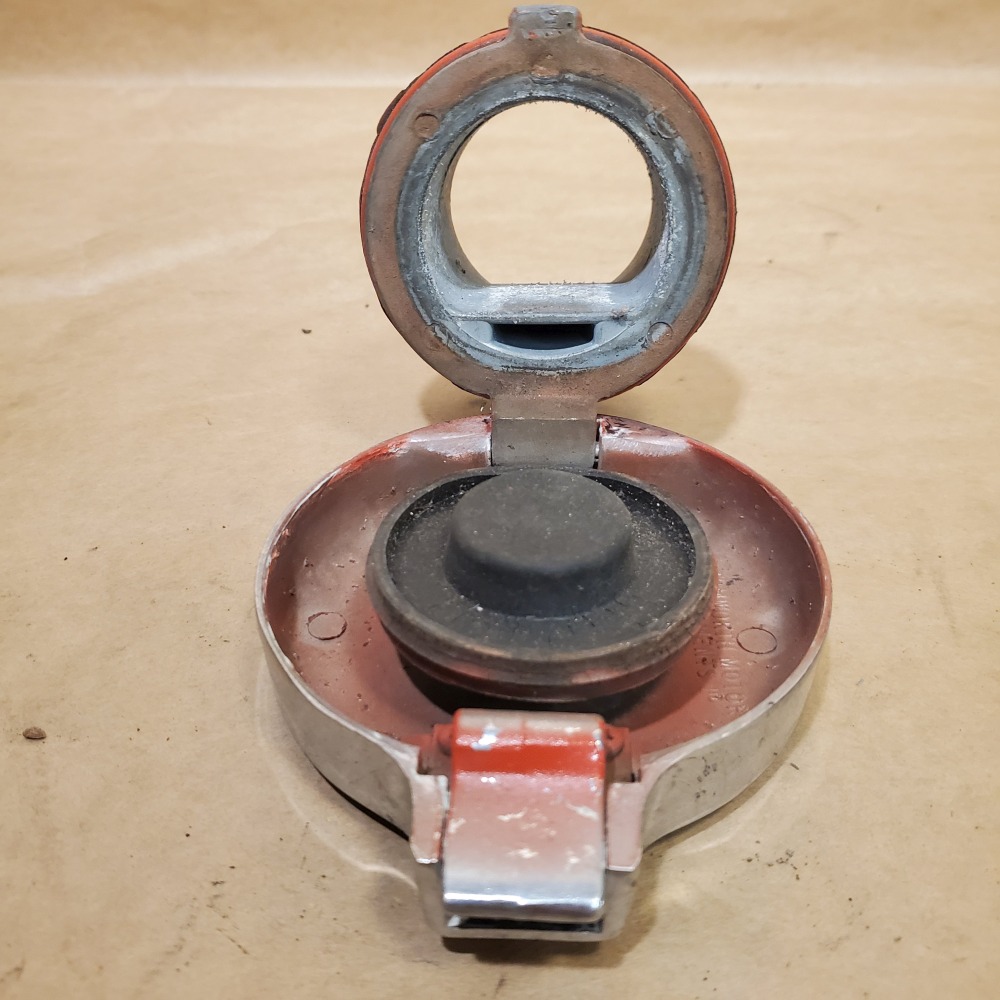 Triumph TR250 TR6 1968-76 Spitfire 1972-80 Gas Fuel Filler Cap Chrome ...