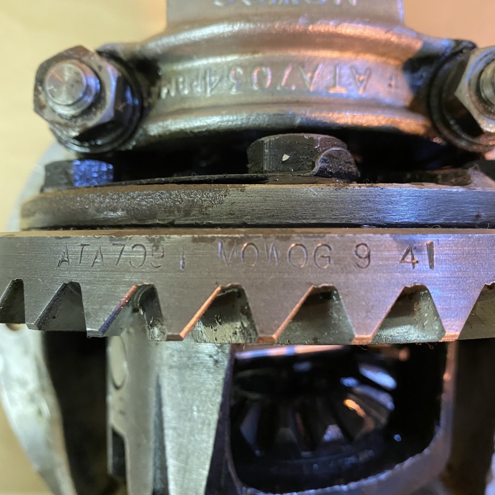 Original MG Midget AH Sprite Morris Minor Differential ATA7033 4.55 ...