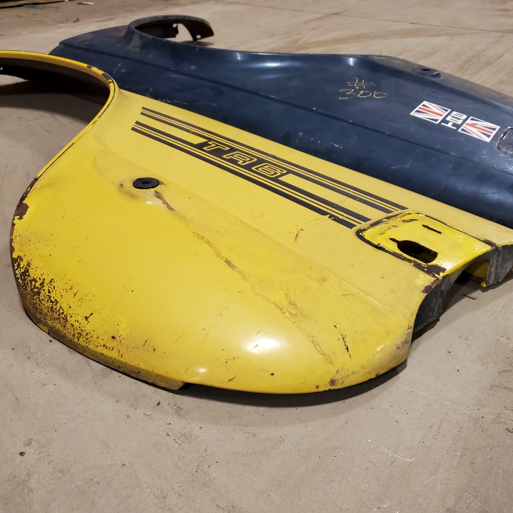 Pair of Triumph TR6 Original Right RH and Left LH Rear Fender Panels ...