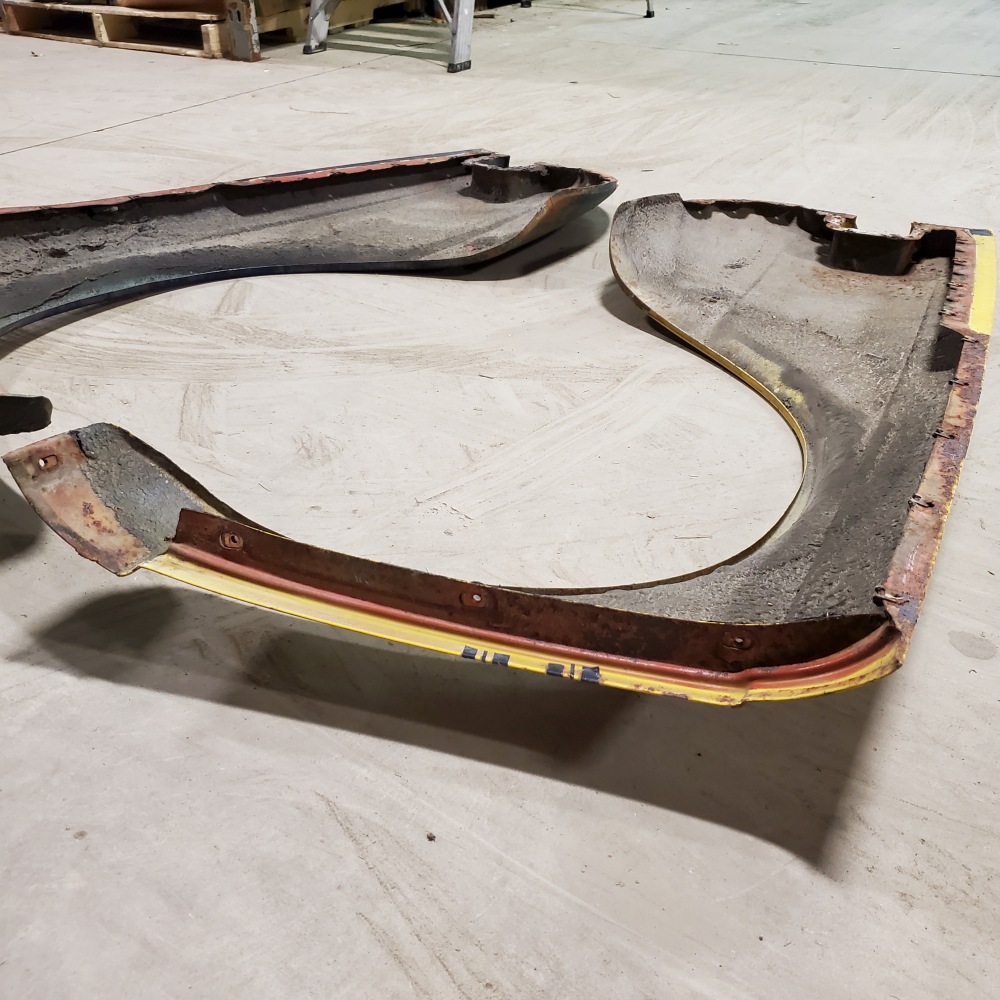 Pair of Triumph TR6 Original Right RH and Left LH Rear Fender Panels ...