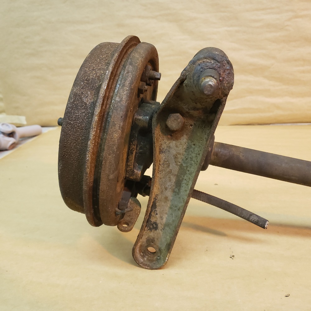 Triumph GT6 Rear Suspension Half Shaft Vertical Link Brake Drum ...