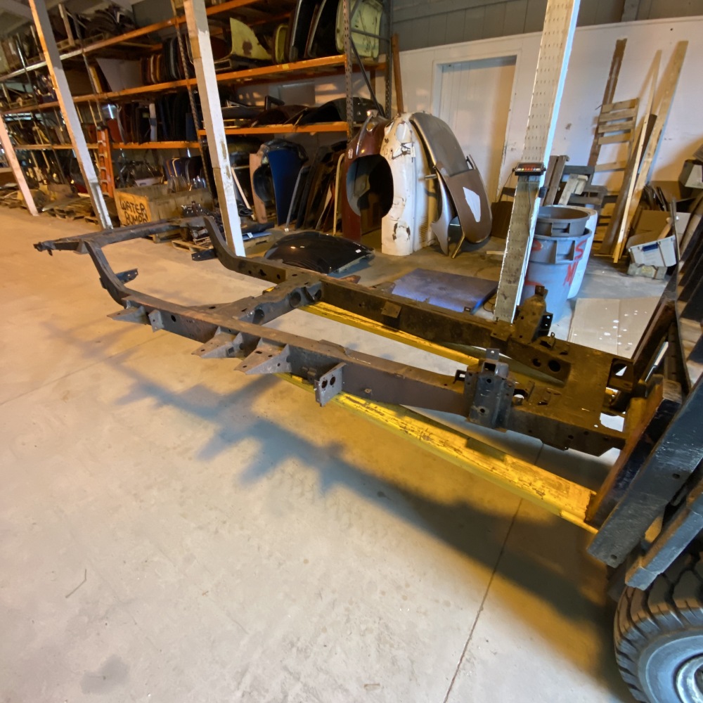 Original Vintage Jaguar XK XK150 FHC Bare Chassis Frame S834919 C12900 ...