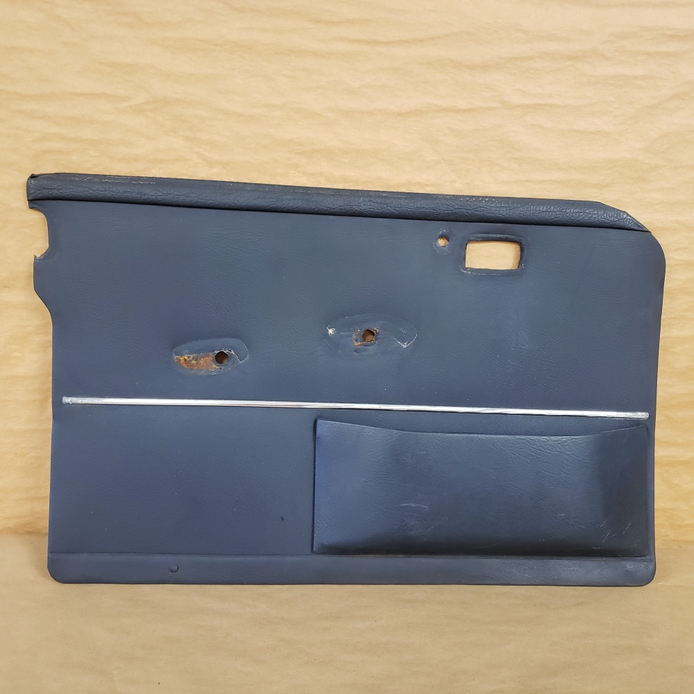 Mercedes Benz 280SE Original Left LH Front Door Interior Panel Blue OEM ...