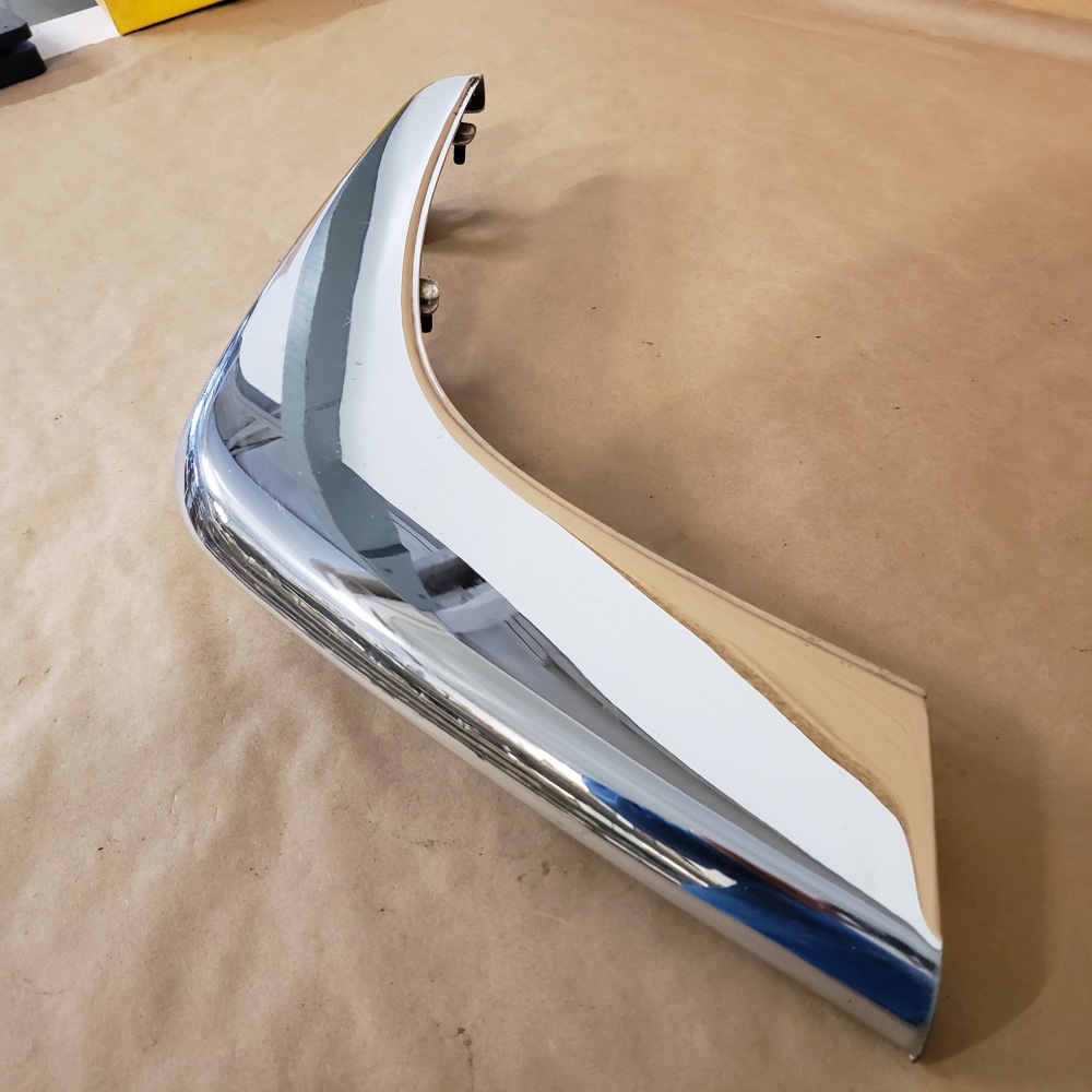 Jaguar XJS 1982-91 Original Front RH Right Corner Bumper Chrome Blade ...