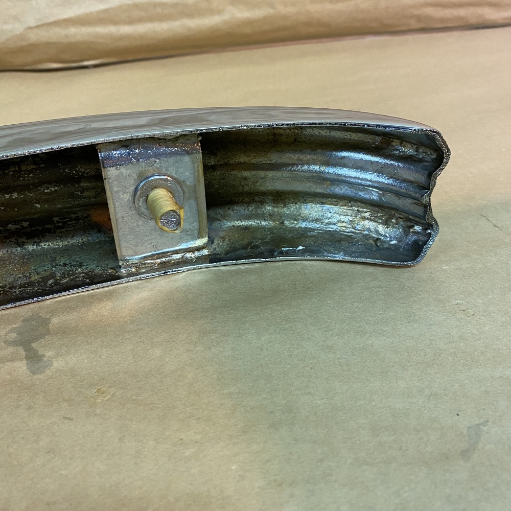 Original 48-54 Jaguar XK120 Rear Right Side Bumper Rear Overrider ...