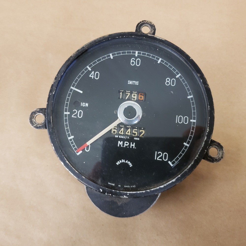 Jaguar MK1 3.4 Original Speedometer 120MPH Gauge Smiths SN6363/17 OEM ...