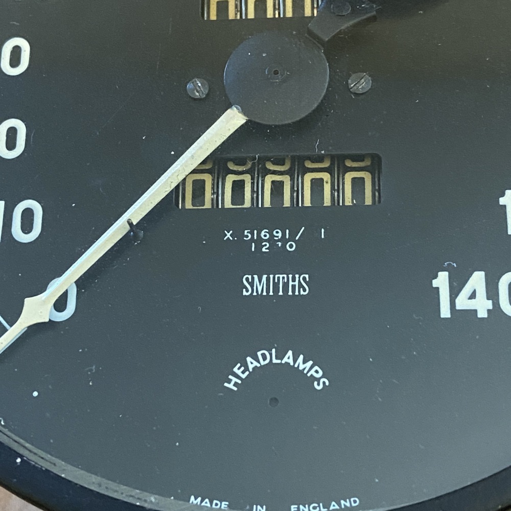 Jaguar XK120 Original Speedometer 140MPH Gauge Smiths X51691/41 1280 ...