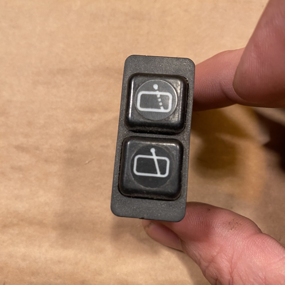 Original Mercedes-Benz W123 W126 Dash Console Switches Assortment OEM ...