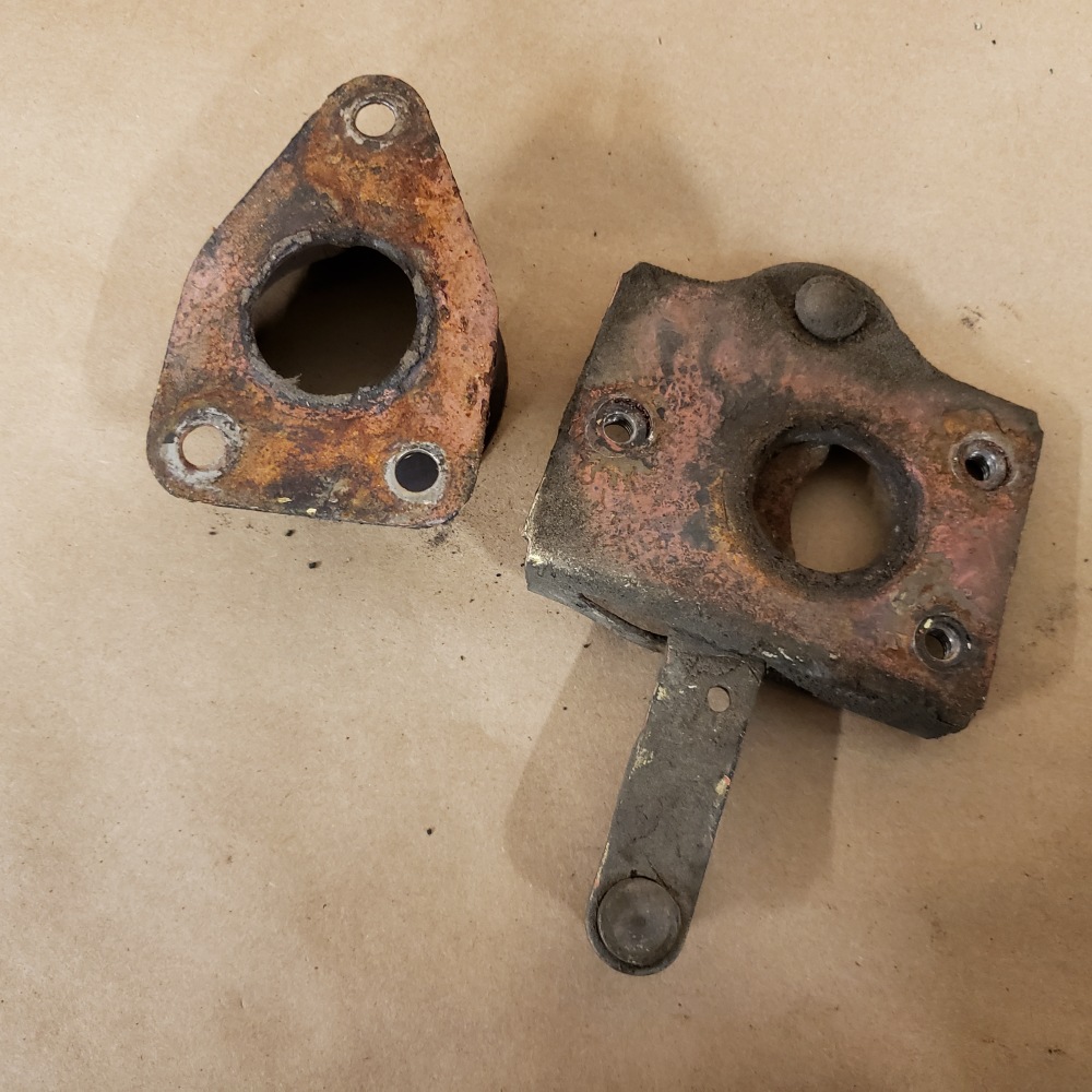 MG Midget Austin Healey Sprite Front Bonnet Catch Plate and Locating ...