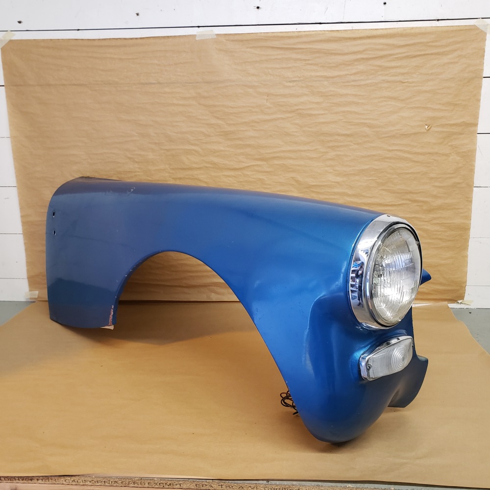 MG Midget AH Sprite 1961-68 Original Right RH Front Fender with Lights ...