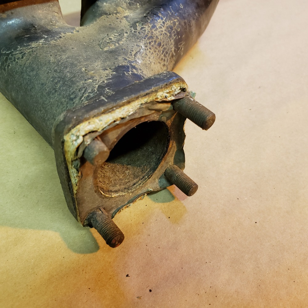 Jaguar XK120 XK140 XK150 MK7 MK9 Original Front Exhaust Manifold C2213 ...