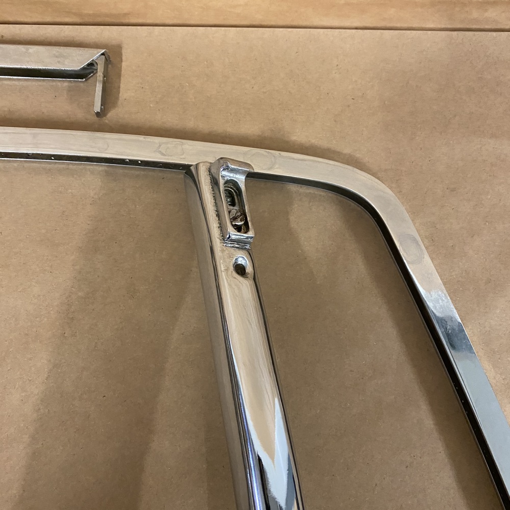 Original Jaguar XK120 XK140 OTS Roadster Chrome Windscreen Frame ...