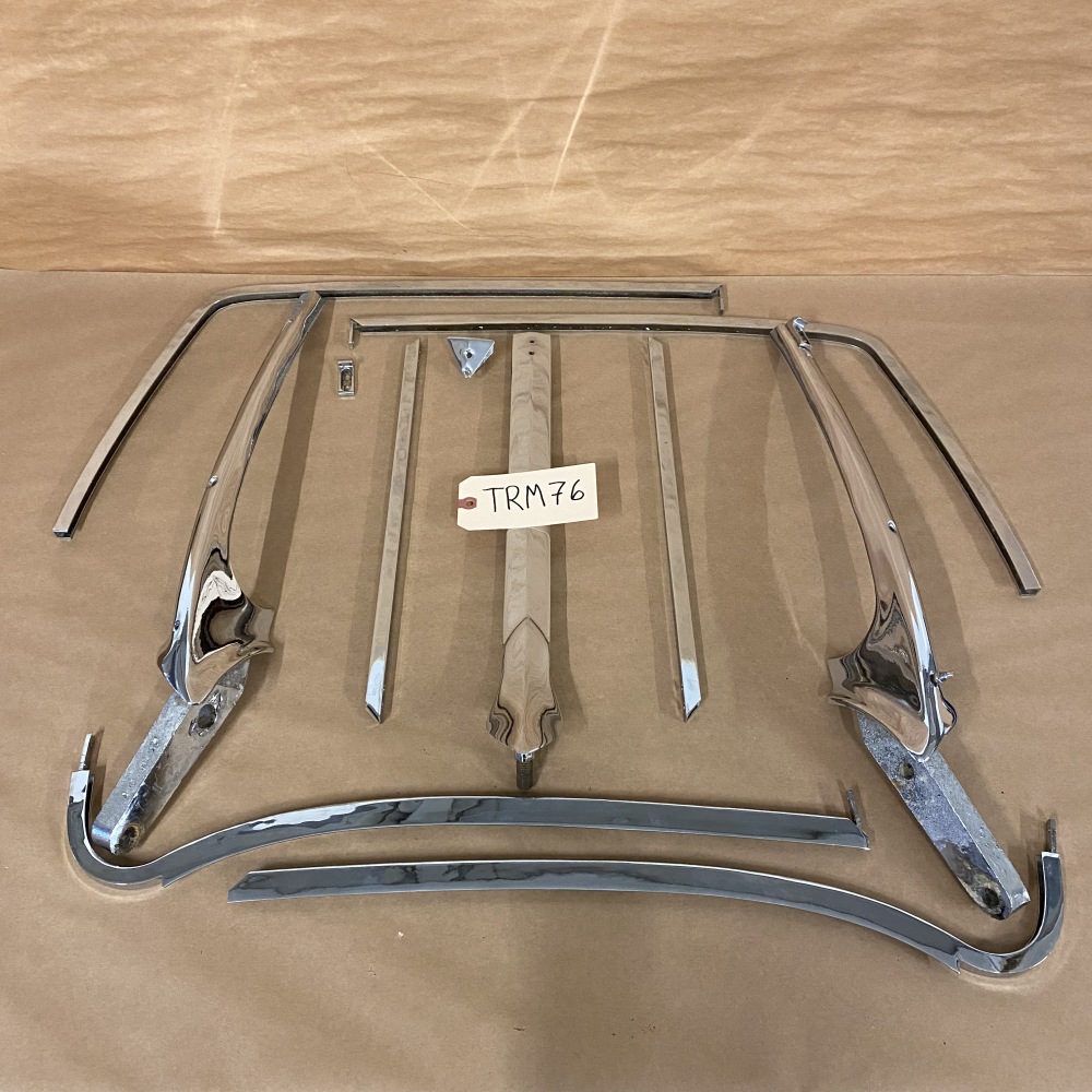Original Jaguar XK120 XK140 OTS Roadster Chrome Windscreen Frame ...