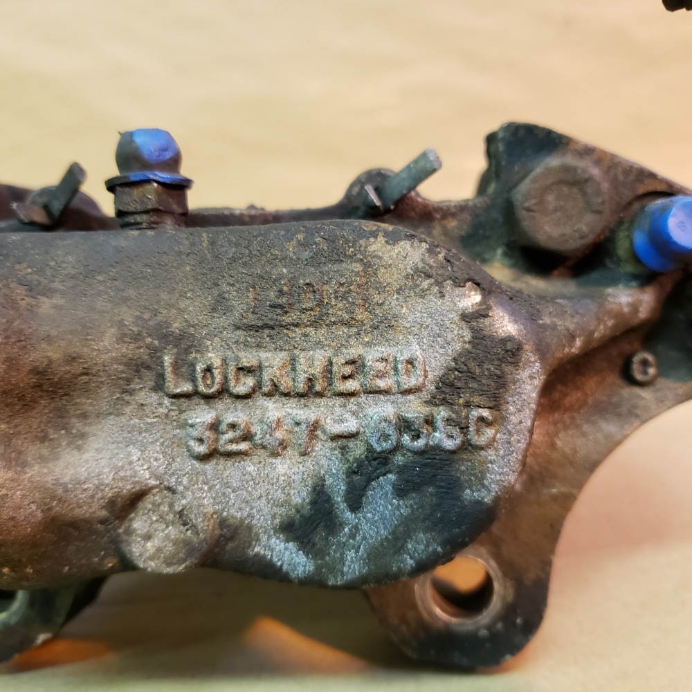 Range Rover Classic Front Left LH Brake Caliper Lockheed 3247-638C 3247 ...