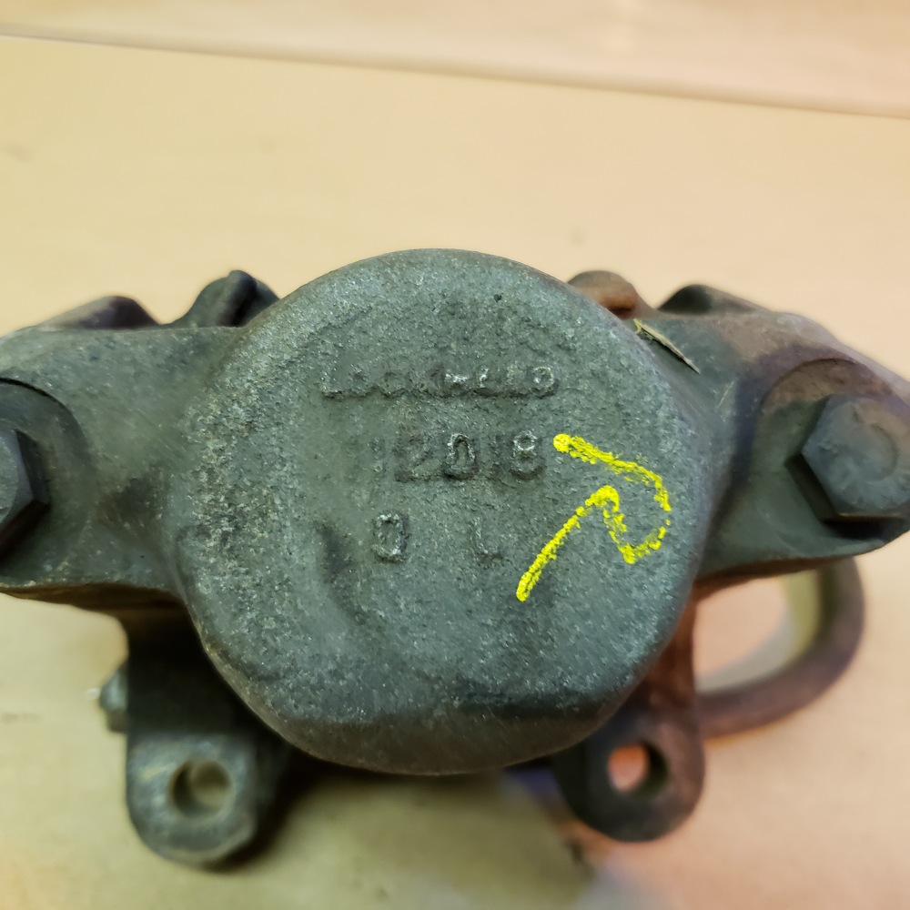 MG MGB Original Front RH Right Brake Caliper Lockheed 114659C 112018 ...