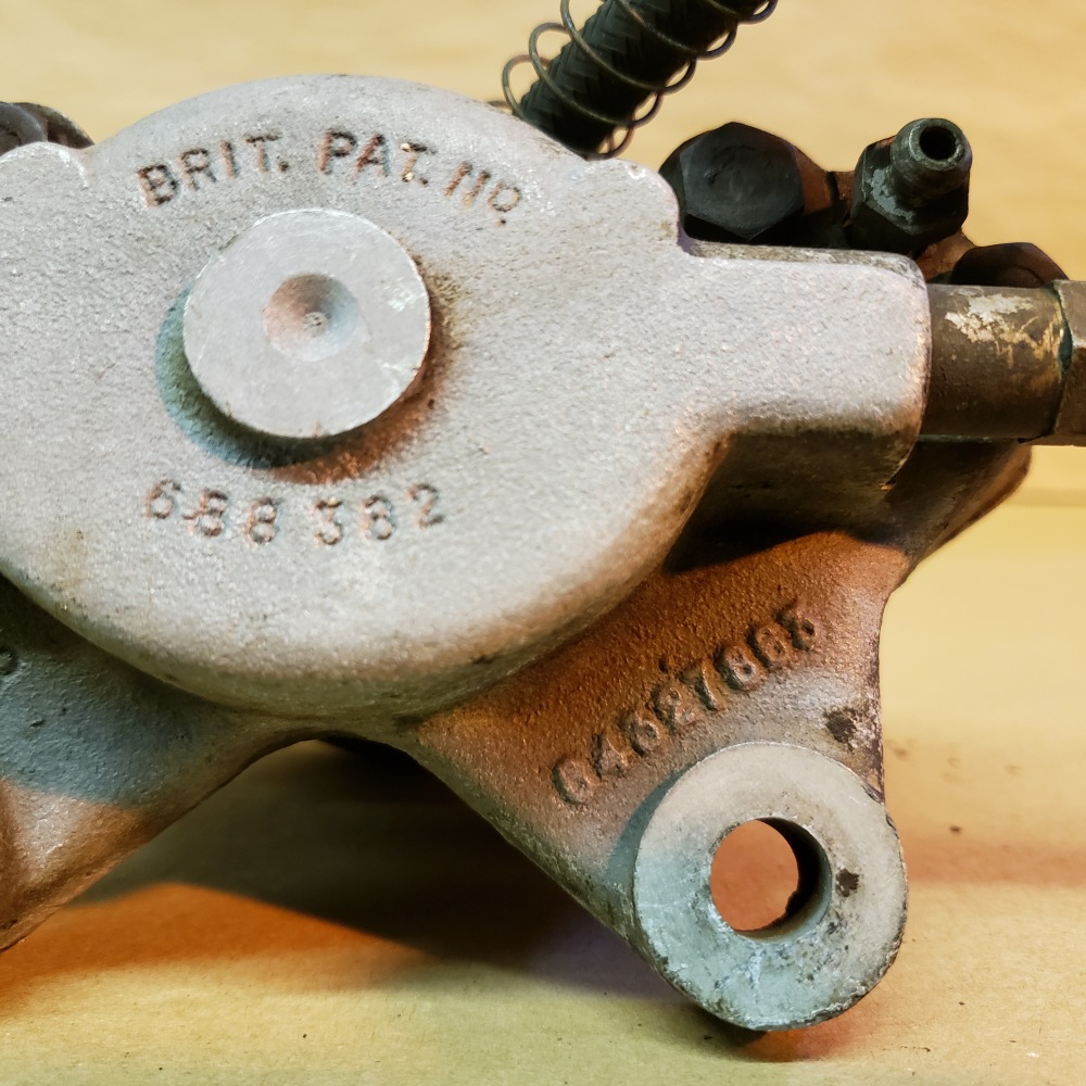 Triumph Spitfire 1967-80 Original Front Left LH Brake Caliper Girling ...