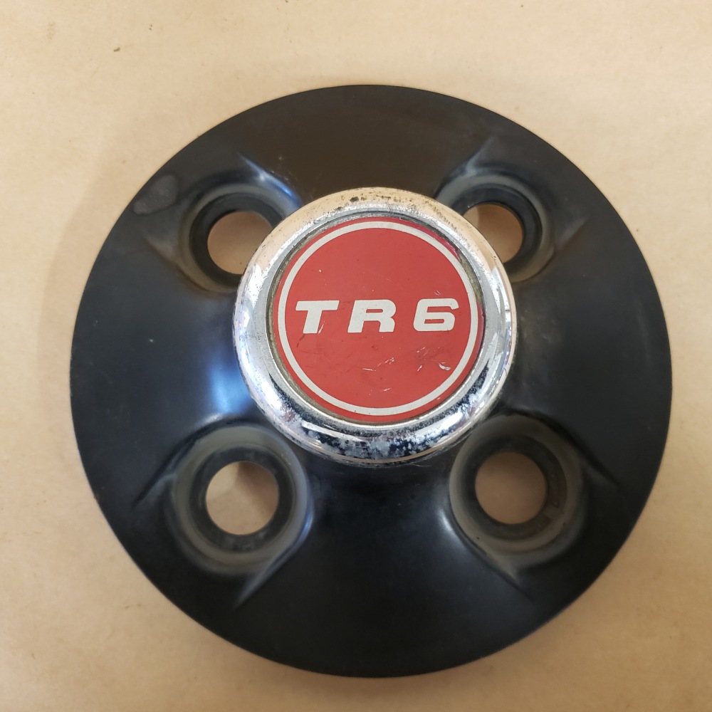 Triumph TR6 1970-72 Original Wheel Hub Cap Black OEM - For Sale, Seattle WA