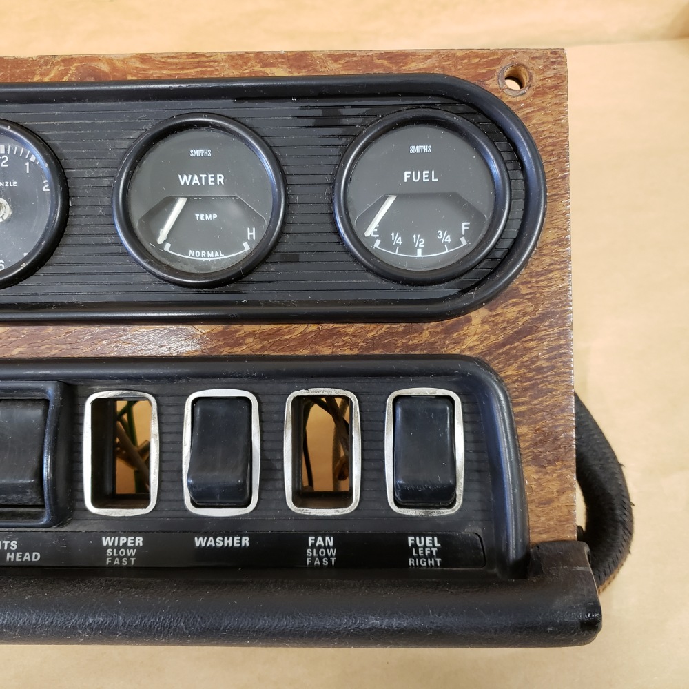 Jaguar XJ6 S1 Original Center Dash Instrument Gauge Cluster Switch ...