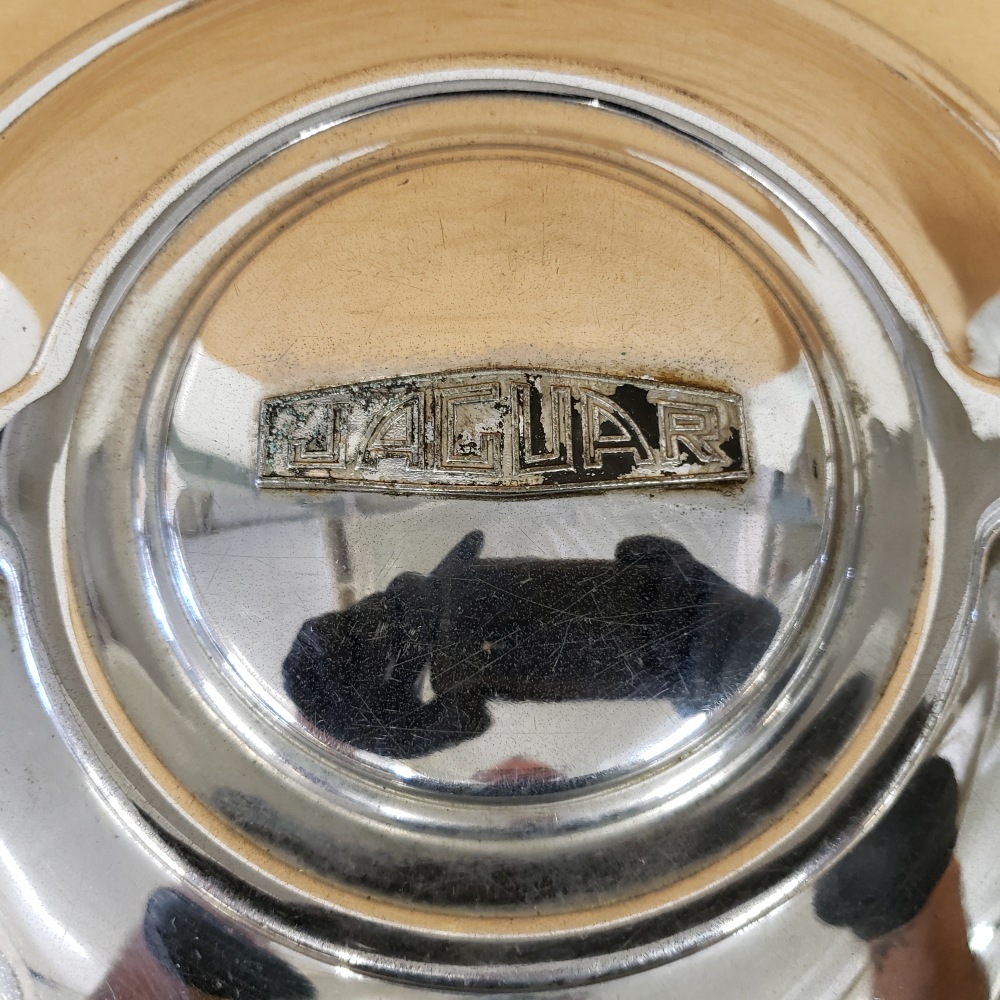 Jaguar XK120 XK140 XK150 MK2 MK5 MK7 MK9 Original Chrome Wheel Hub Cap ...